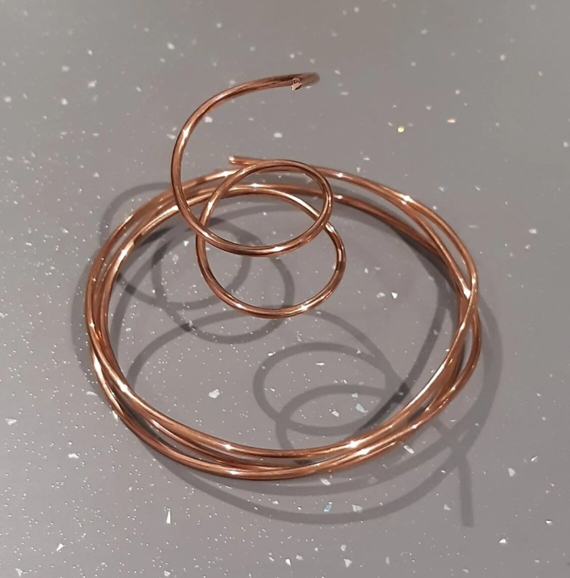 Copper Wire 2mm Thick 12 Gauge for Craft Jewellery. Pure Unplated Anti ...
