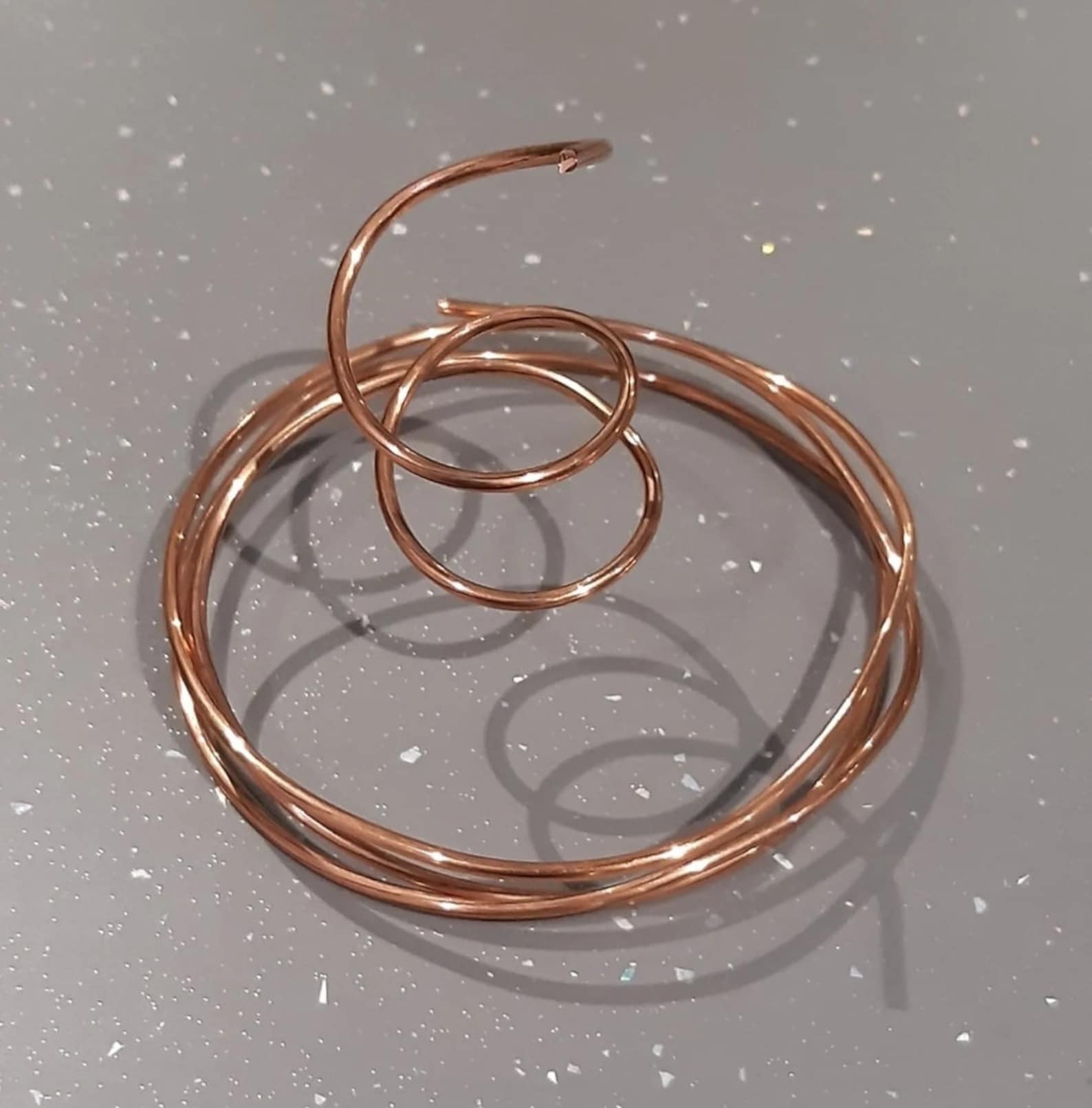 Copper Wire 2mm Thick 12 Gauge for Craft Jewellery. Pure Unplated Anti ...