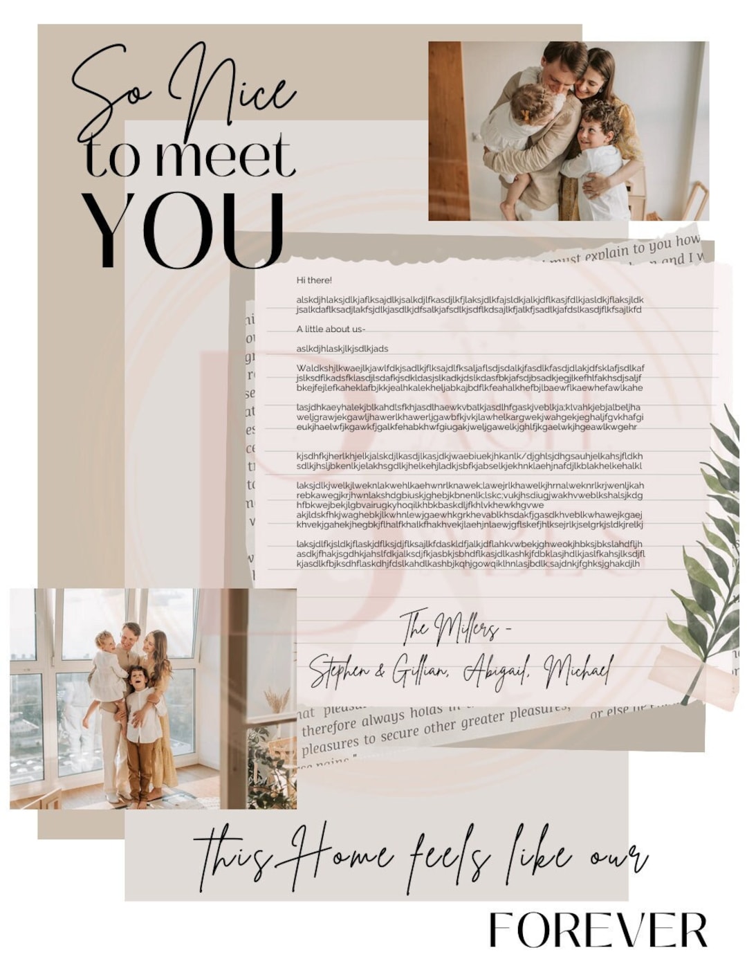 Love Letter , Real Estate Love Letter , Real Estate , New Home , Family ...