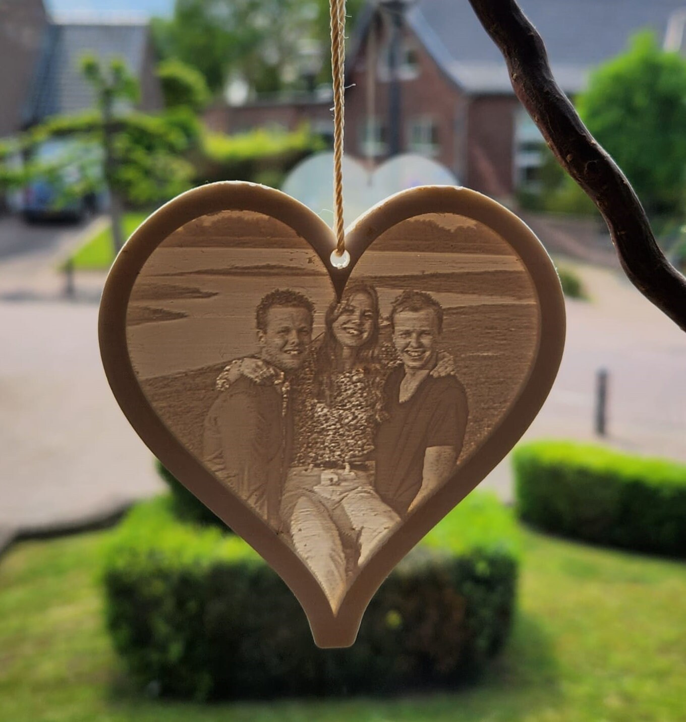 Lithophane Heart Photo (own Photo) - Etsy