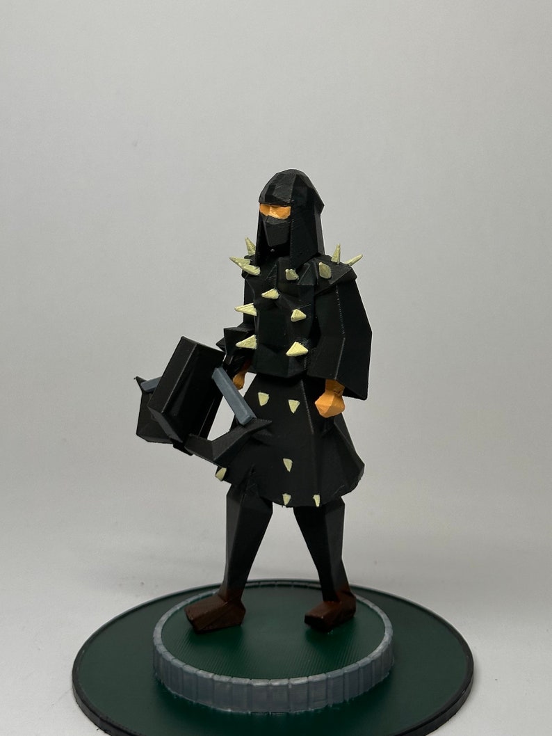 Barrows Brothers Figurine Set - OSRS Hand-painted 3D Prints, Runescape ...