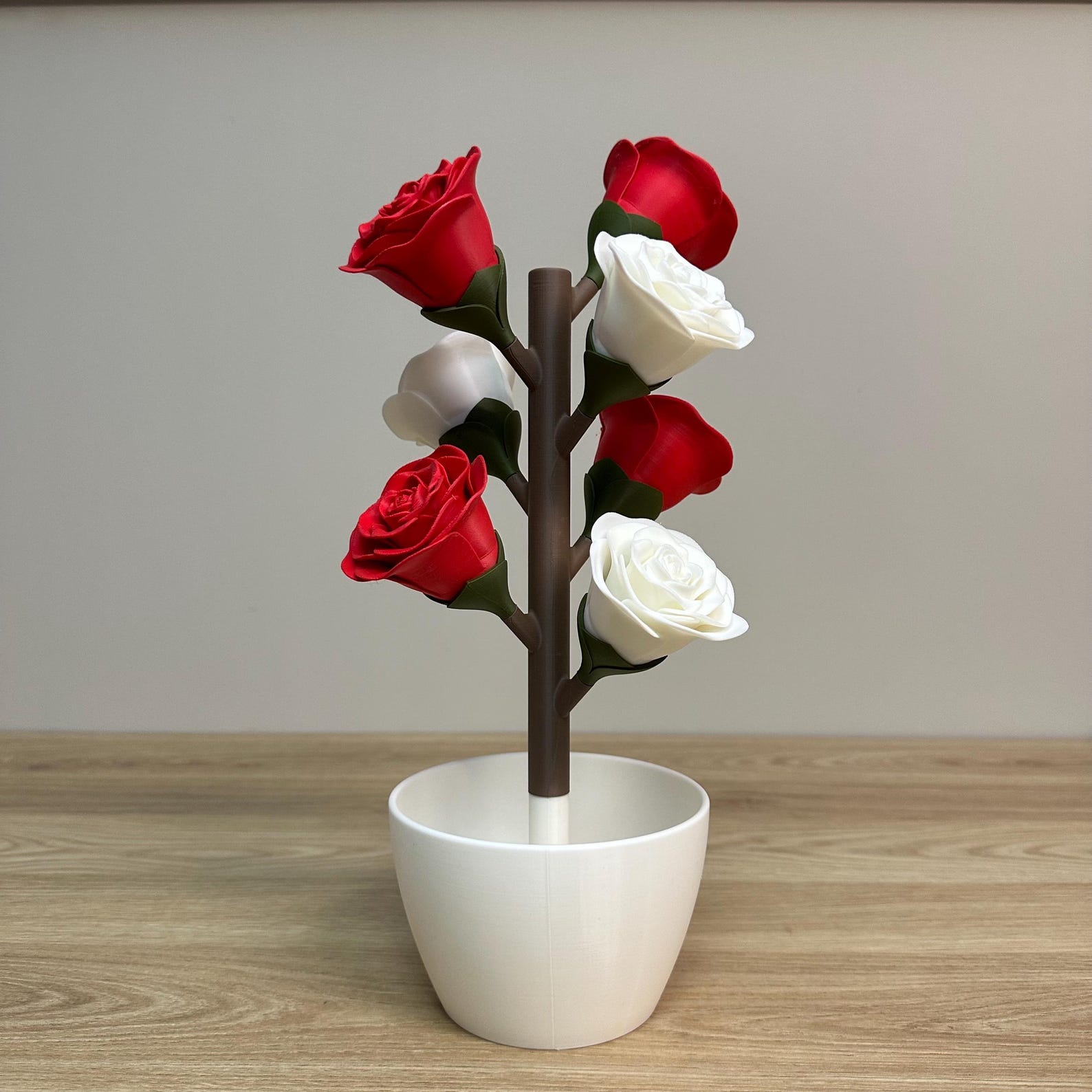 Rose Flower Pill Organizer – 3D Printed Weekly Medication Box With ...