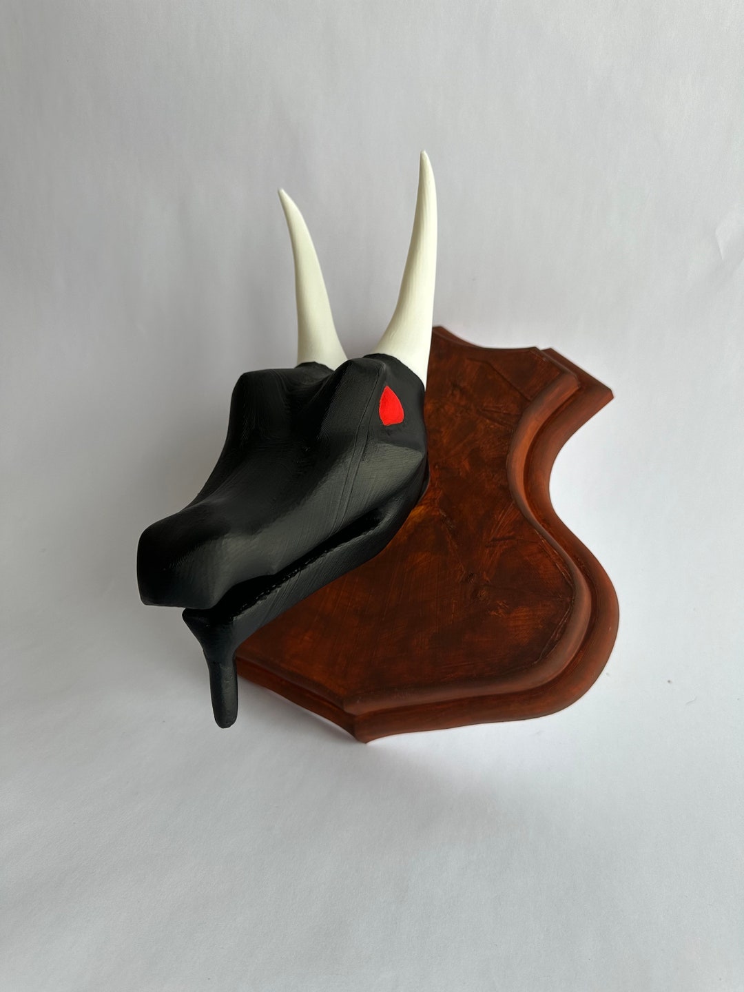 King Black Dragon Head Wall Mount| Runescape Decor - Etsy