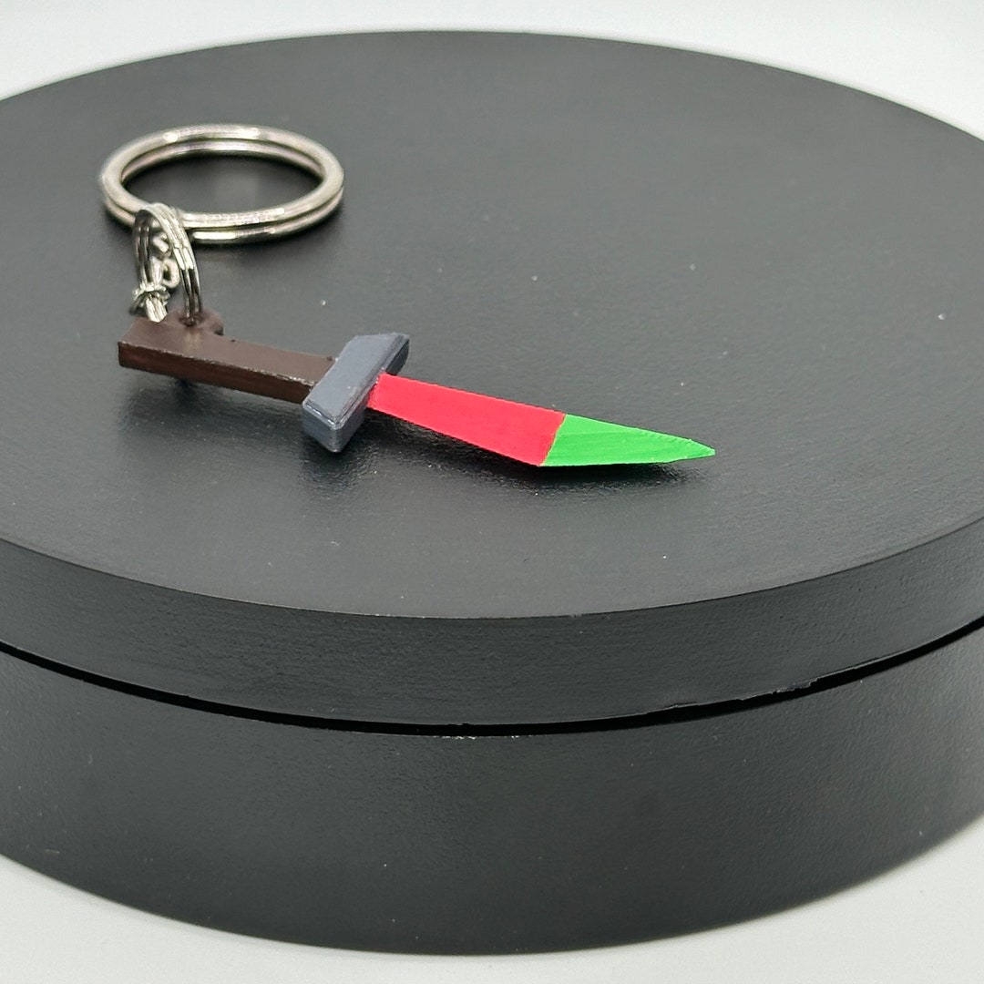 Oldschool Runescape Dragon Dagger Keychain - Etsy