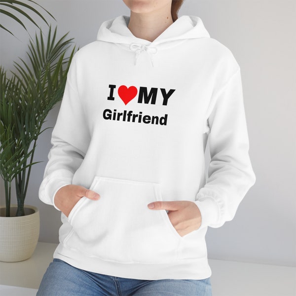 I Love My Girlfriend Hoodies - Etsy