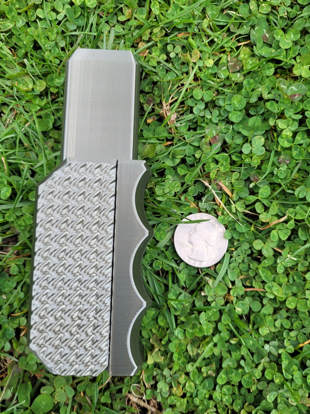 Fidget Knife No Edge - Bronze Silk - Etsy