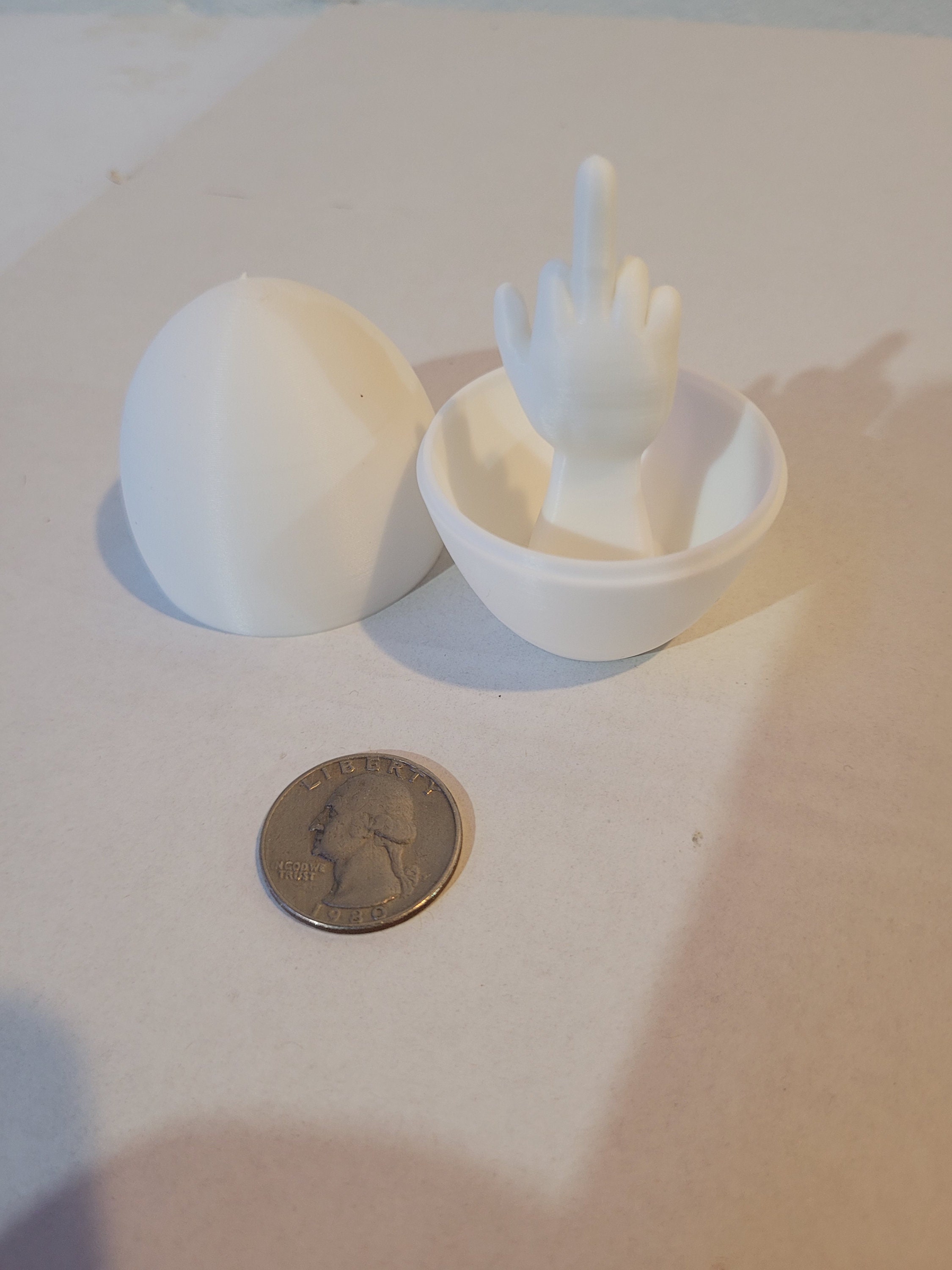 Middle Finger Egg White - Etsy