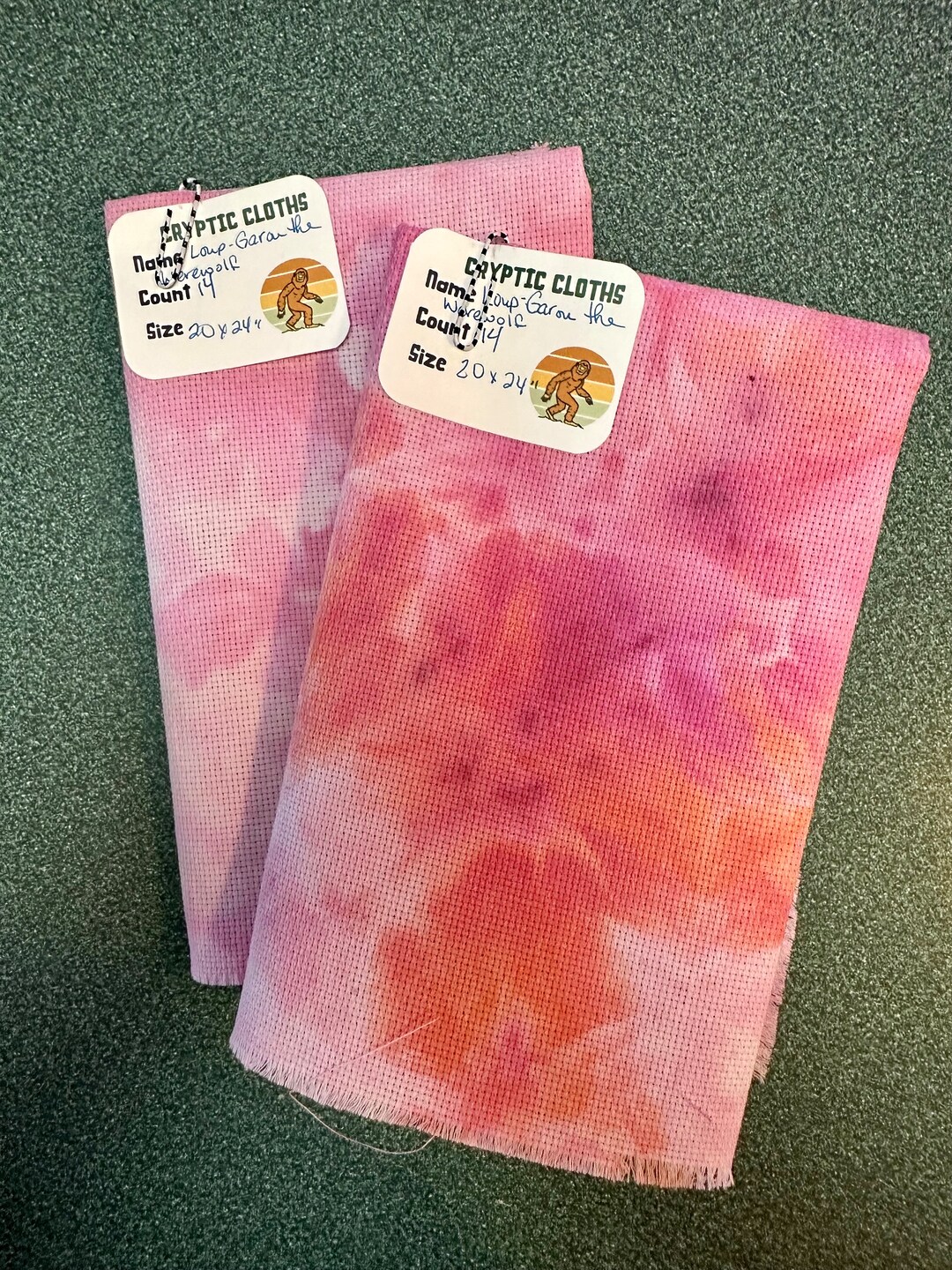 Loud-garou the Werewolf Aida Cloth - Etsy