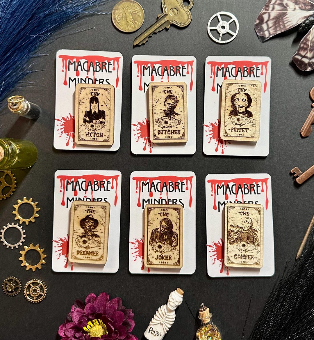 Macabre Minders Killer Tarot Cards - Etsy