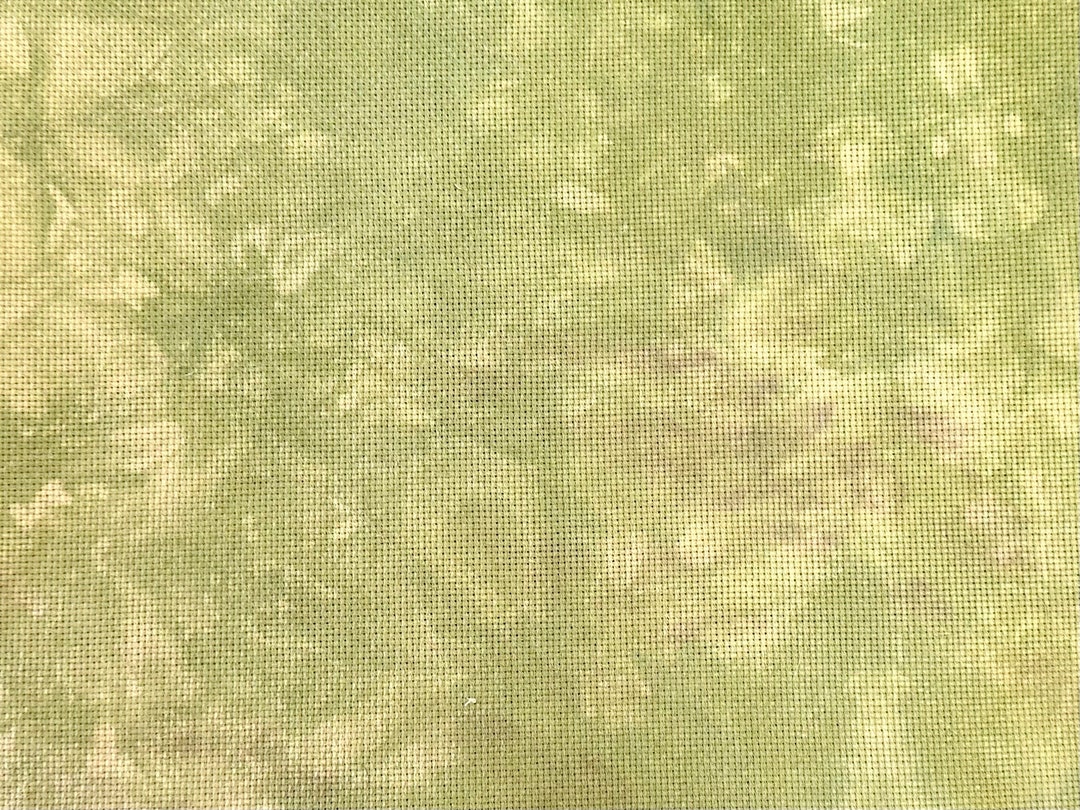 Green Grass Monster Aida Cloth - Etsy