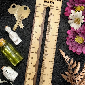 Wooden Cross Stitch Ruler - Etsy UK