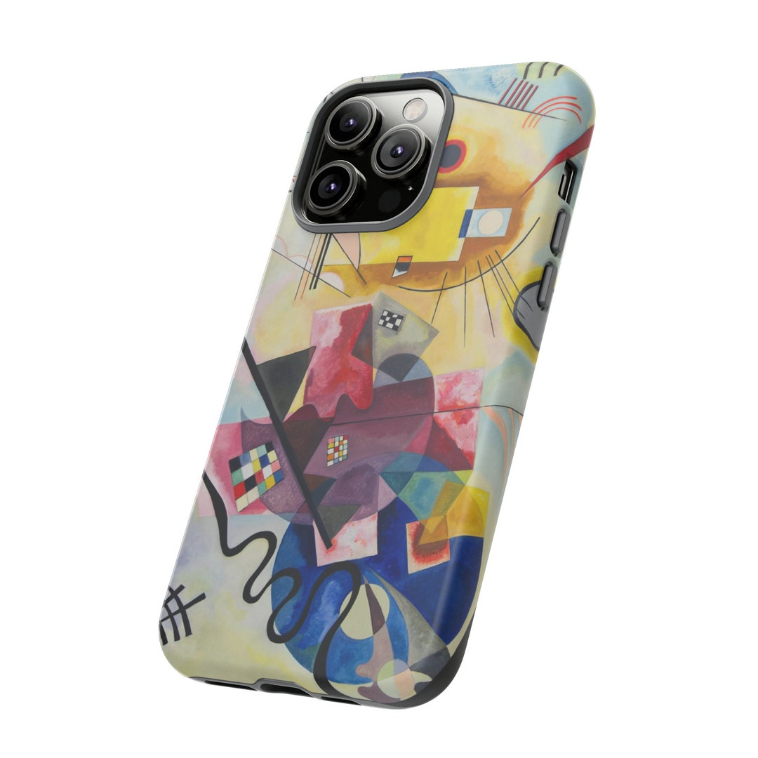 Kandinsky Yellow Red Blue - iPhone 15 Pro Max, Plus, 14, 13, 12, 11, X ...