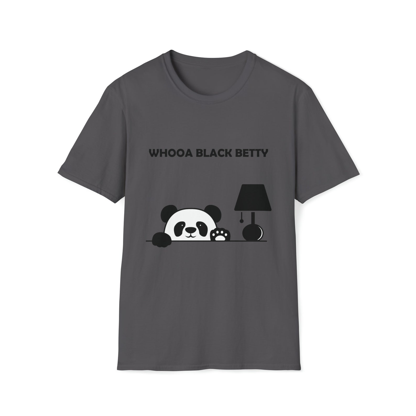 Whooa Black Betty Panda Lamp, Tom Jones - T-shirt - Etsy