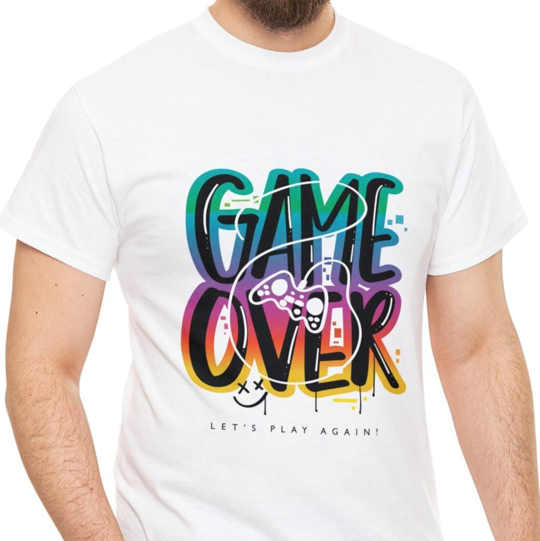 Game Over T-shirt - Etsy