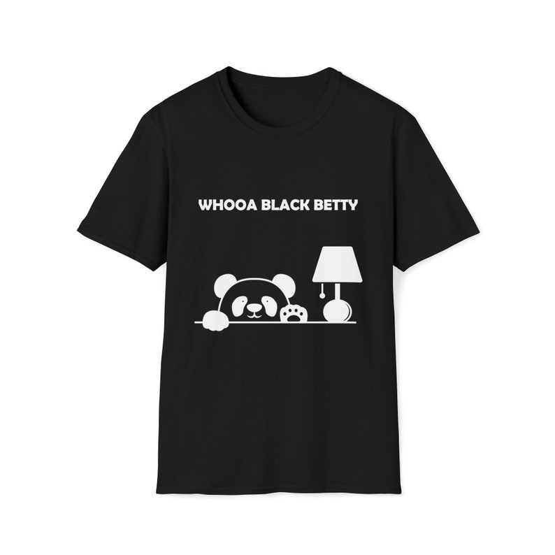 Whooa Black Betty Panda Lamp, Tom Jones - T-shirt - Etsy