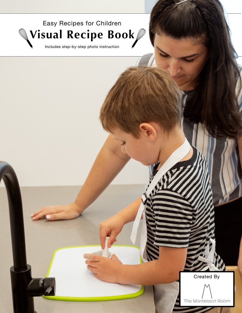 Montessori Visual Recipe Book for Children - Etsy