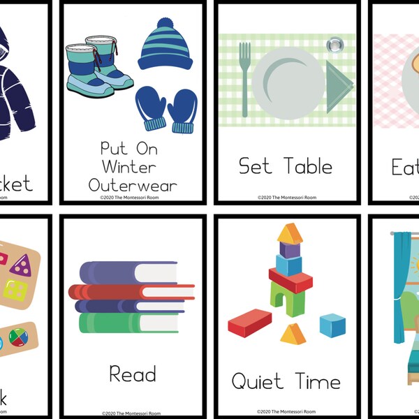 Routine Cards - Etsy