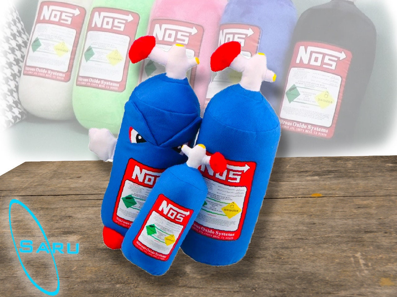 Custom NOS Bottle Pillow, JDM Style Pillows, for Car Lovers - Etsy