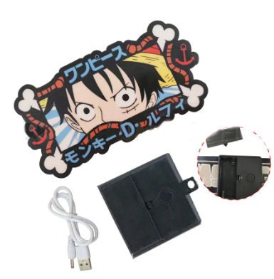 Anime Cartoon Electric Sticker Light up Car Window Wireless Animation ...