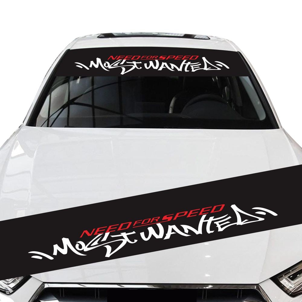 Need for Speed Most Wanted | Windshield Decals | Glass Vinyl Sticker ...