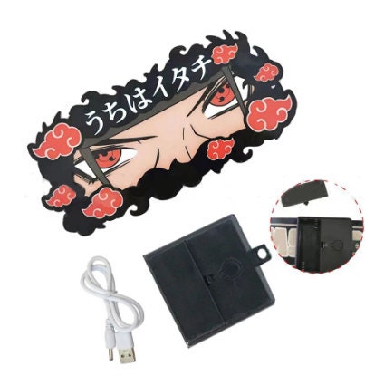 Anime Cartoon Electric Sticker Light up Car Window Wireless Animation ...