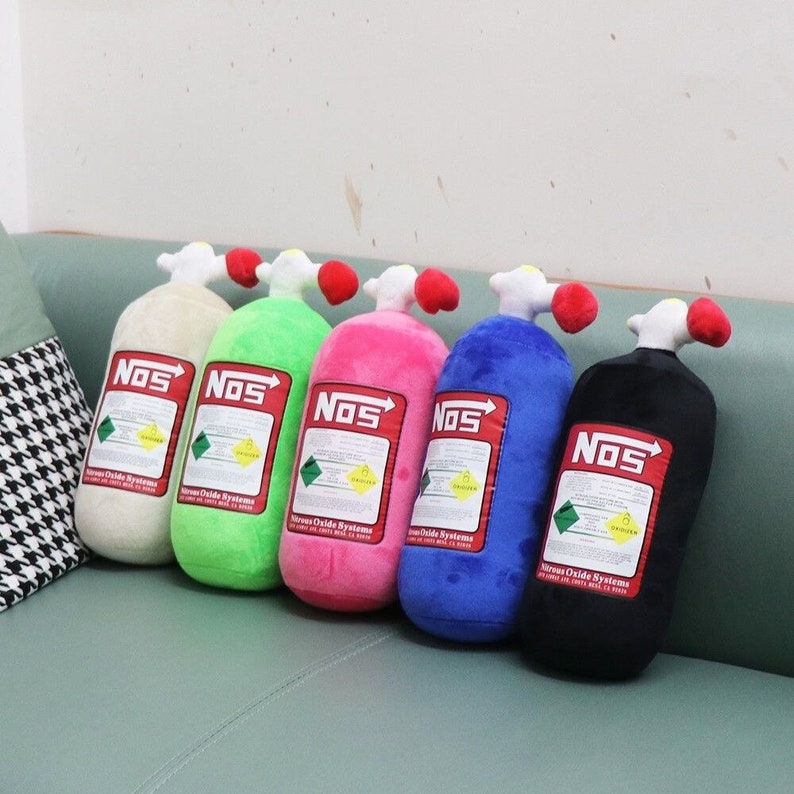 Custom NOS Bottle Pillow, JDM Style Pillows, for Car Lovers - Etsy