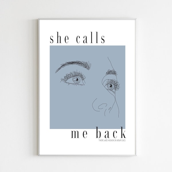 She Calls Me Back Art - Etsy