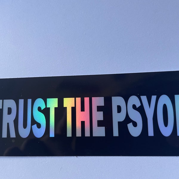 Black Psyop Sticker - Etsy