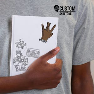 Sticker, Mens Westside Hand Sign, Gift for LA Native West Coast Rap ...