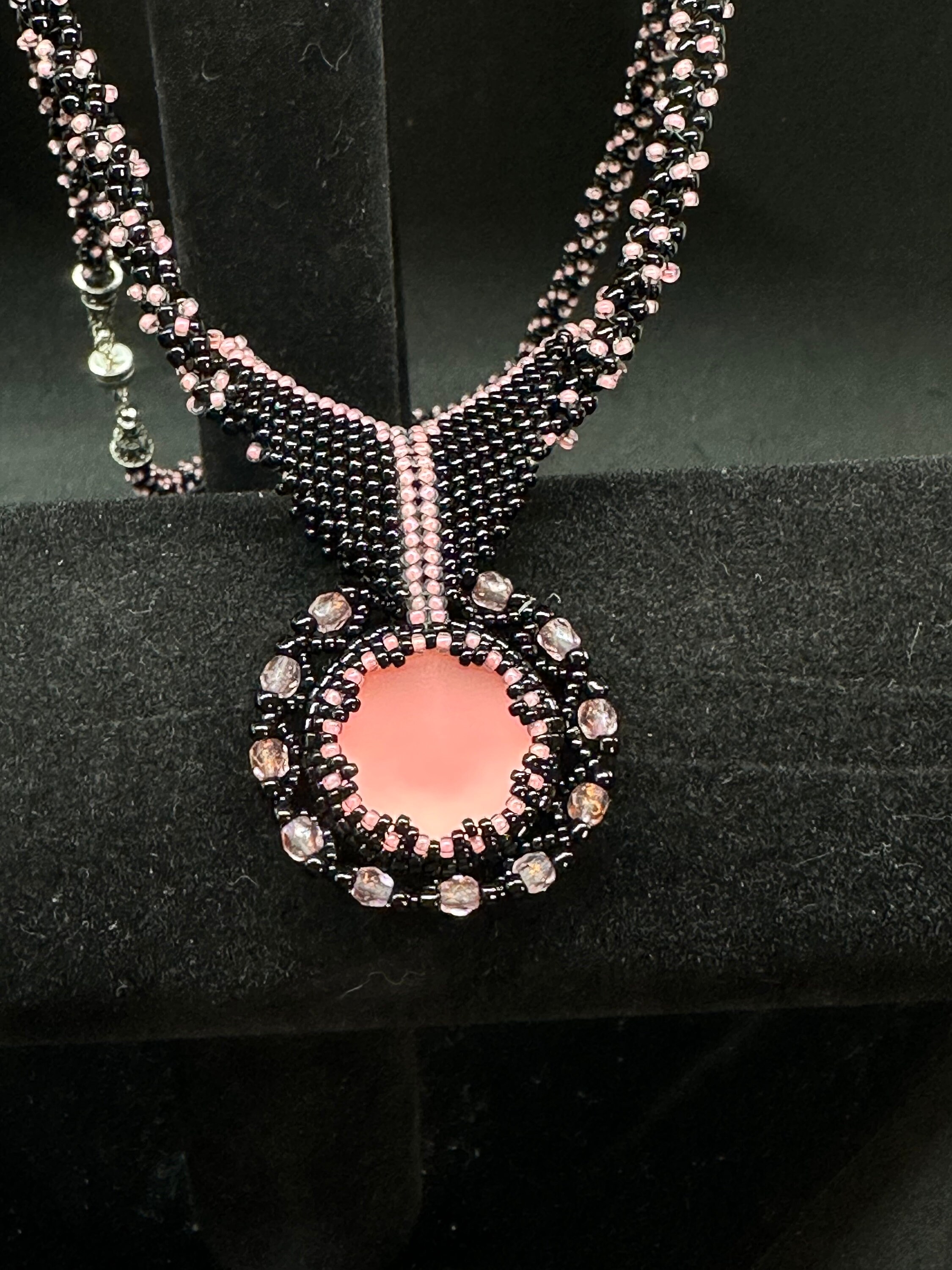 Long Beaded Rope Necklace, Beaded Jewelry, Beaded Necklace, - Etsy