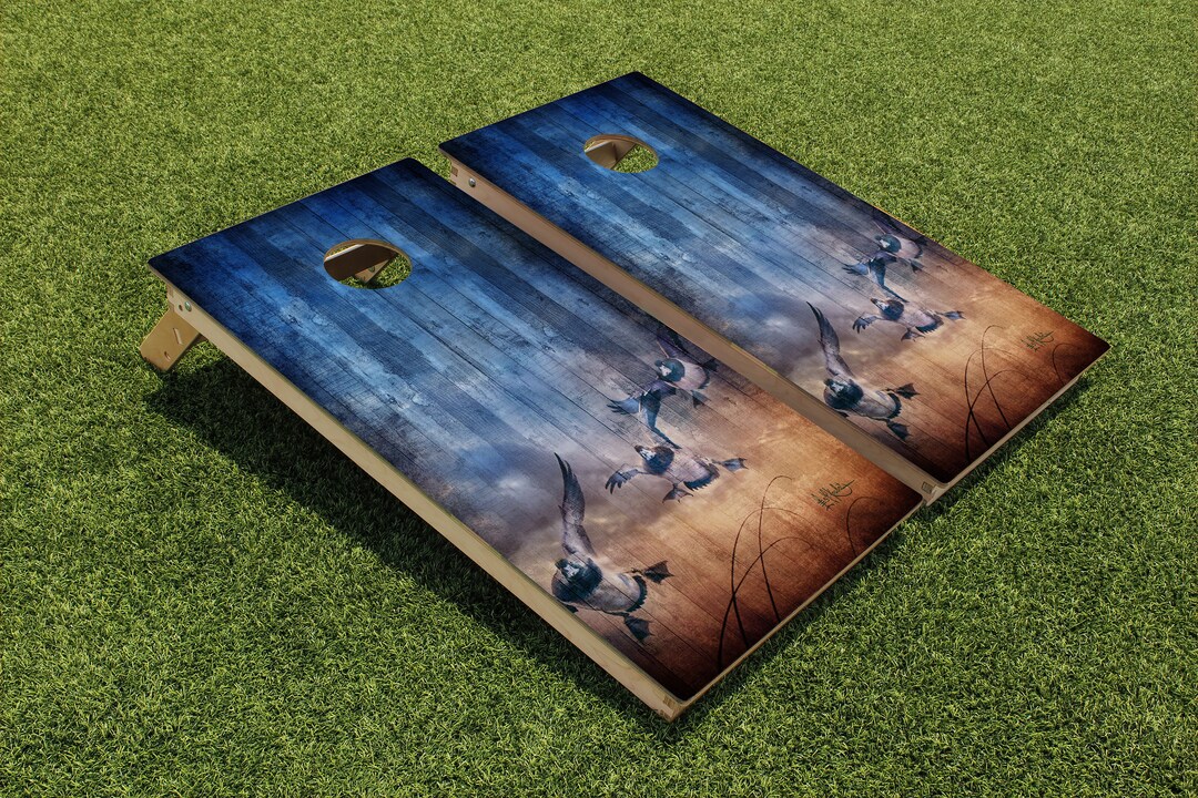 The "classic" 2'x4' Cornhole Board Les Kouba's "flaps Down" - Etsy