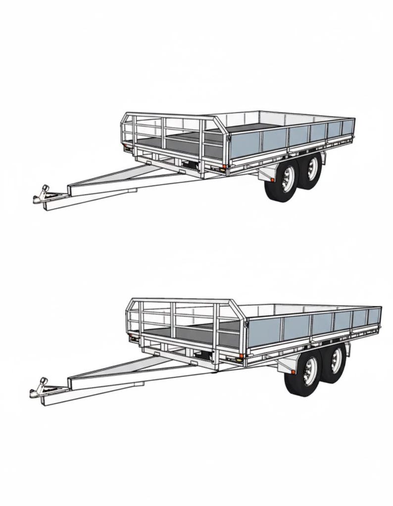 Planos Para Fabricar Trailers Y Remolques | Pack Completo De Carretas ...