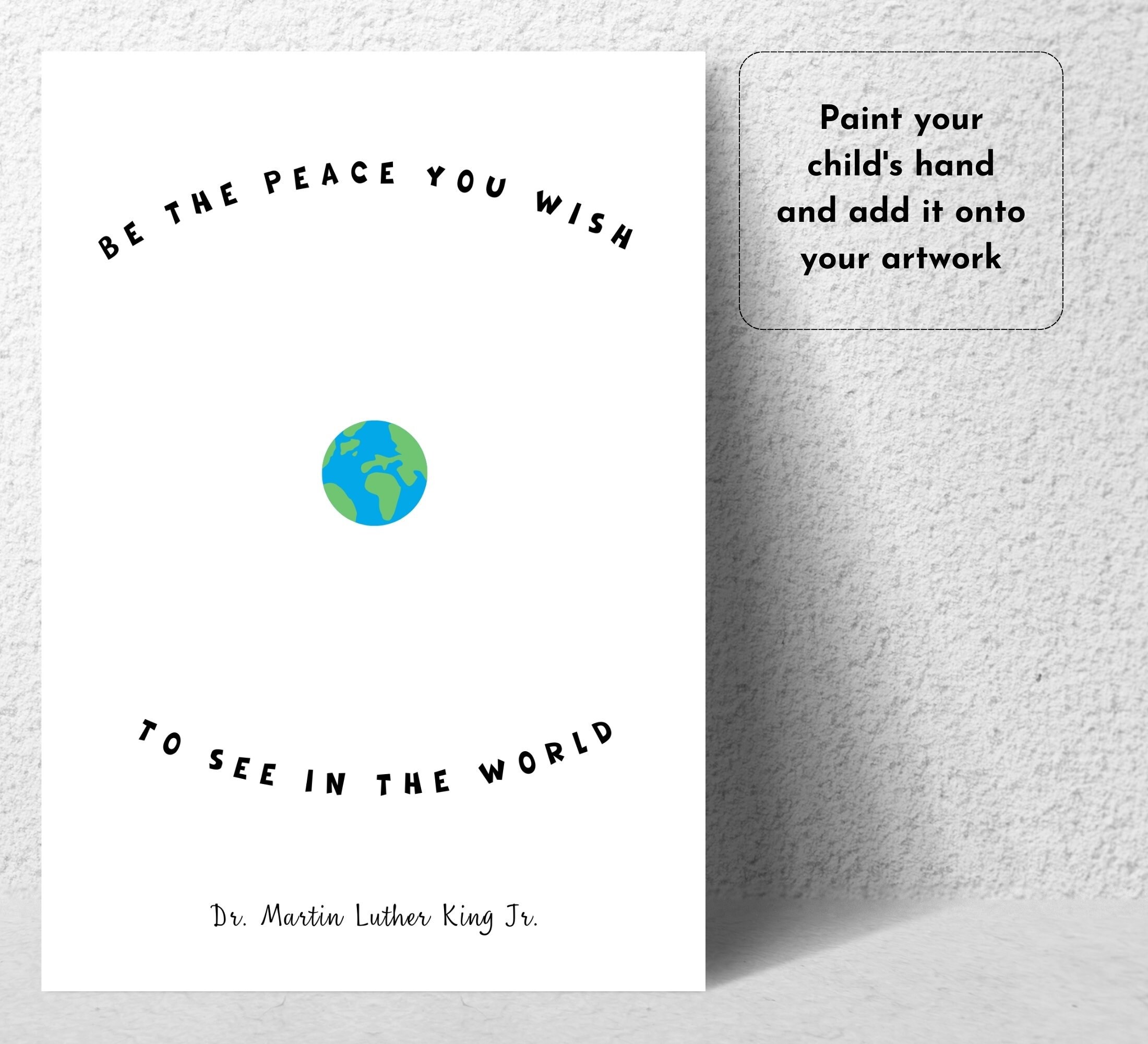 Martin Luther King Day, Printable Martin Luther King Day Handprint ...