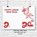 Lunar New Year Handprint Art 2024, Chinese New Year Handprint Keepsake ...