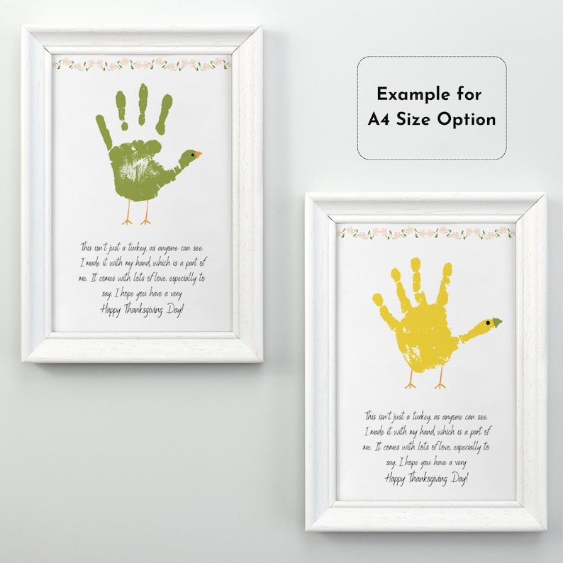 Printable Thanksgiving Handprint Craft, Thanksgiving Turkey Handprint ...