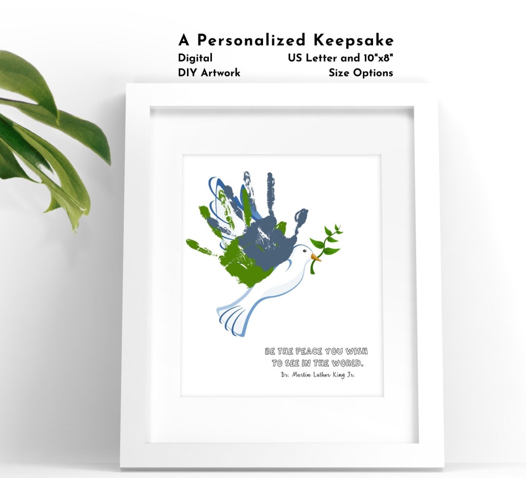 Martin Luther King Day, Printable Martin Luther King Day Handprint ...