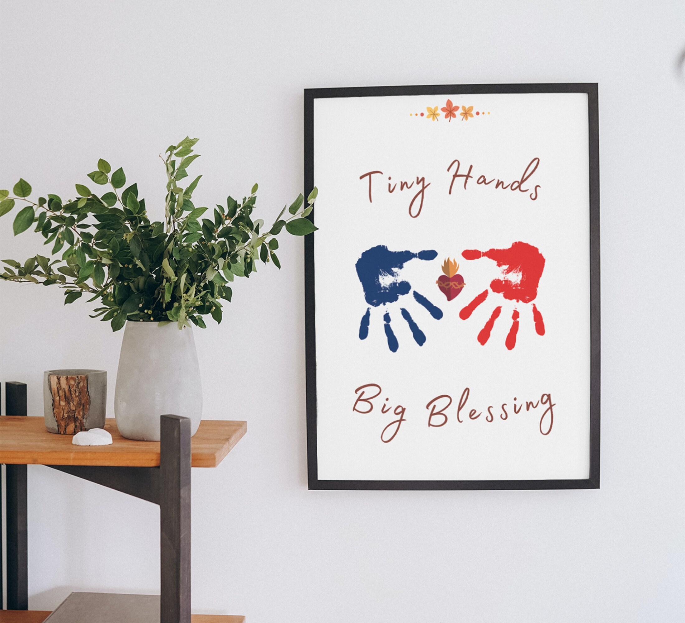 Printable Thanksgiving Handprint Craft, Thanksgiving Handprint Keepsake ...