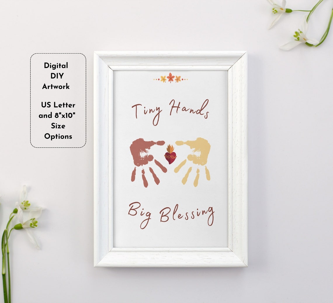 Printable Thanksgiving Handprint Craft Thanksgiving Handprint - Etsy