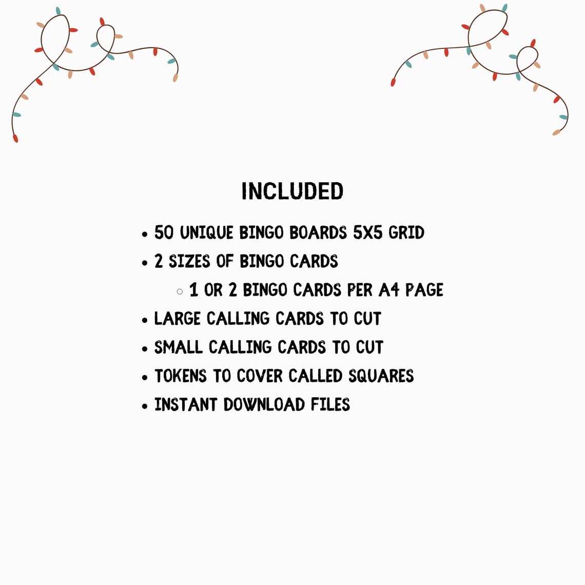 Sinterklaas Bingo 50 Sinterklaas Bingo Cards for Kids - Etsy