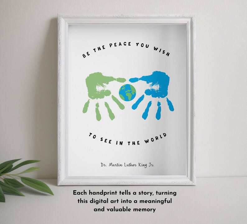 Martin Luther King Day, Printable Martin Luther King Day Handprint ...