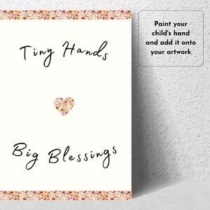 Thanksgiving Handprint Keepsake Art for Kids, Printable Thanksgiving ...