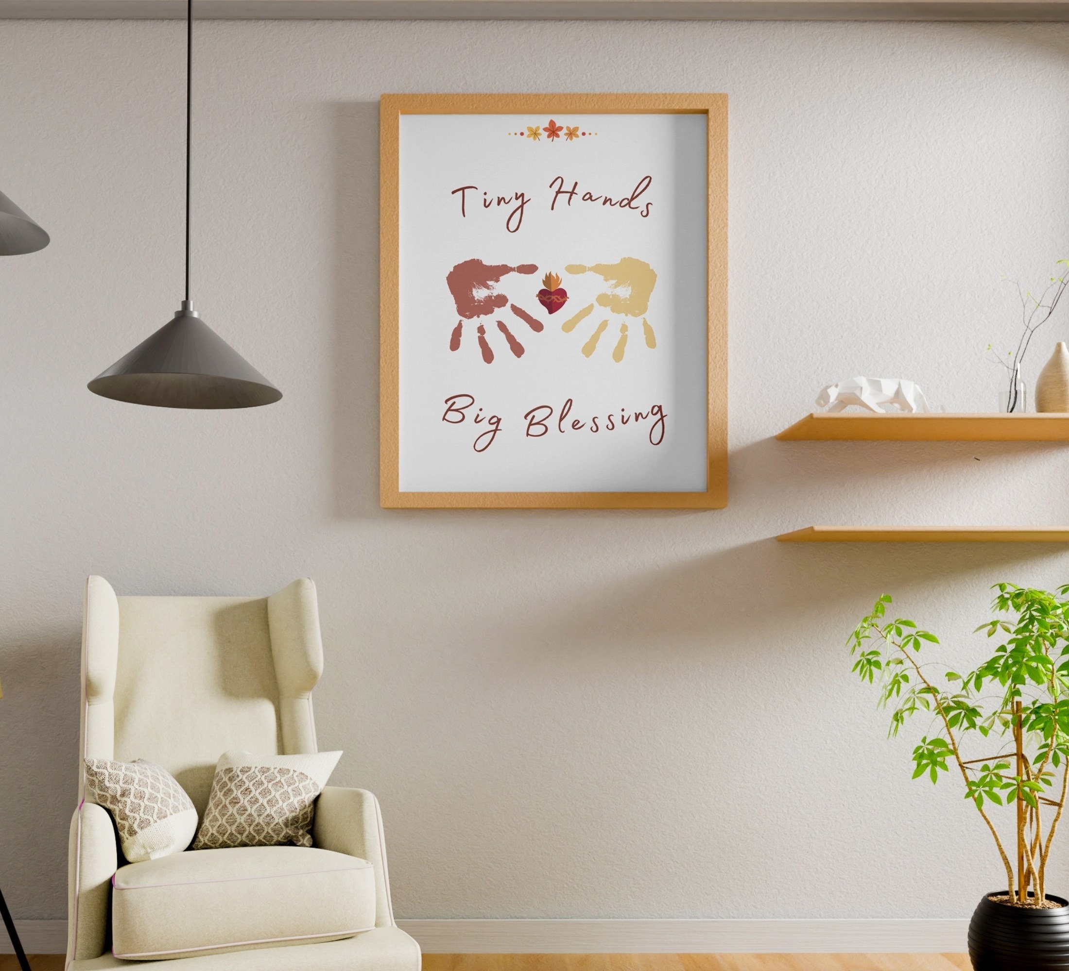 Printable Thanksgiving Handprint Craft, Thanksgiving Handprint Keepsake ...