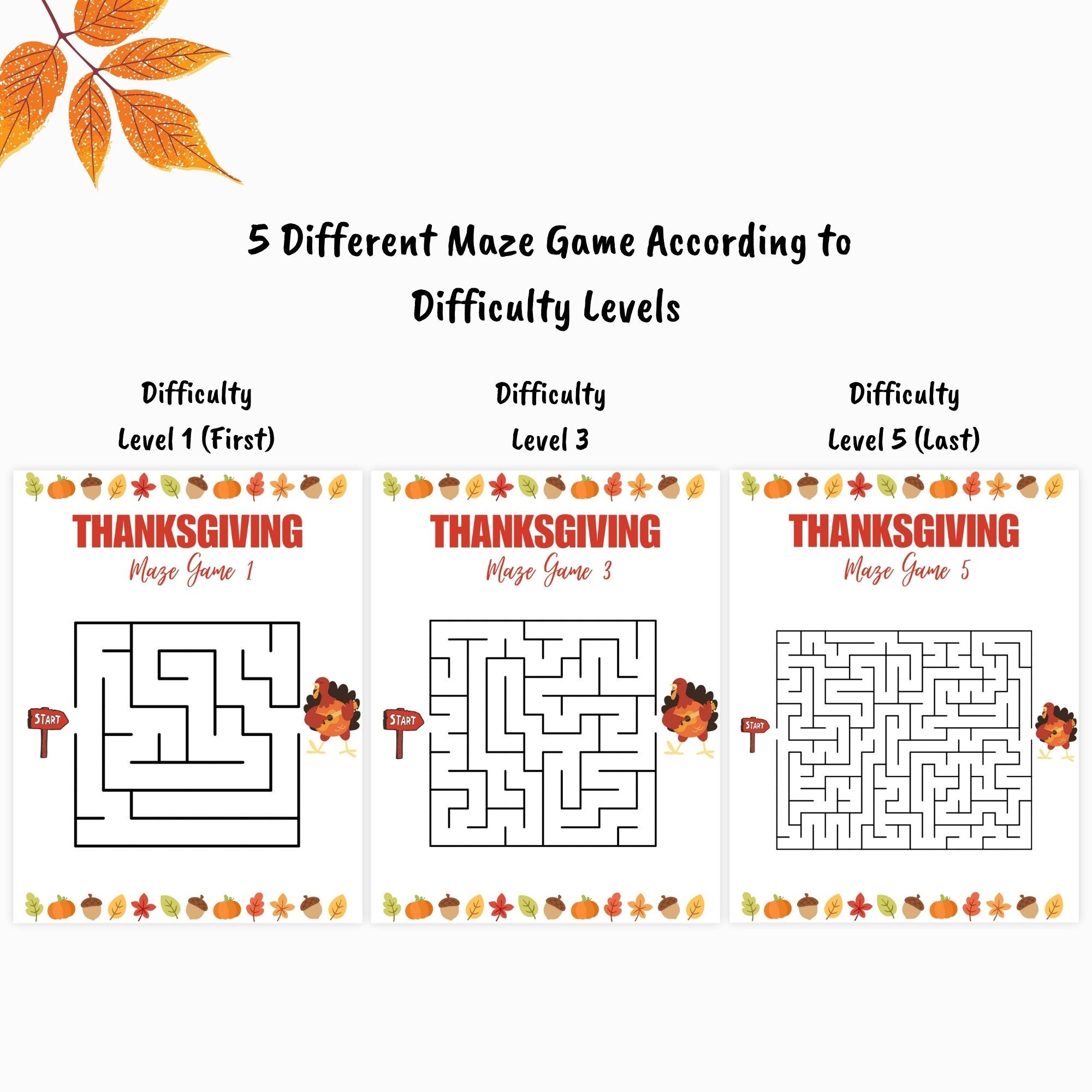 16 Thanksgiving Game Bundle, Printable Thanksgiving Games for Adults Kids Teens and Family ...