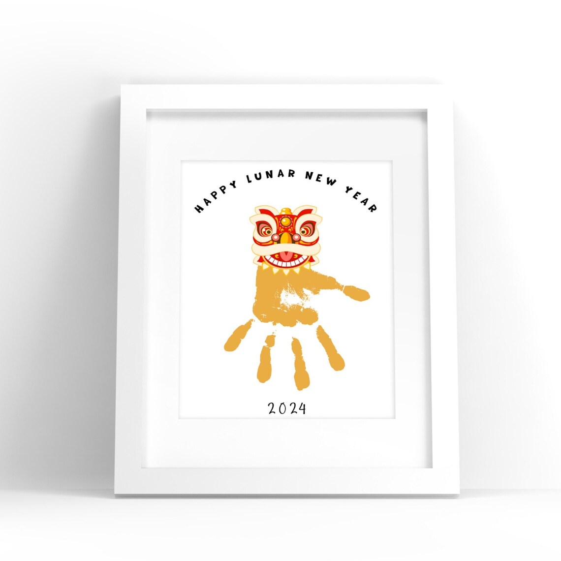 Lunar New Year Handprint, Chinese New Year Handprint and Footprint Art ...
