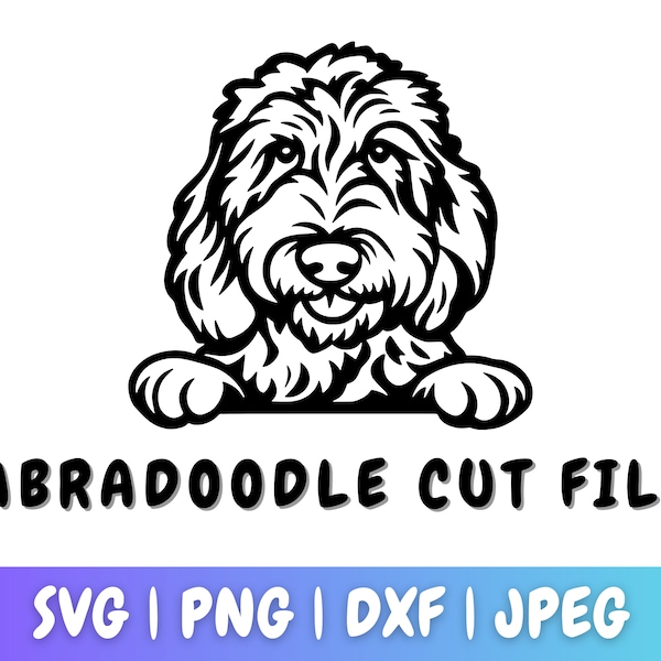 Labradoodle Art - Etsy