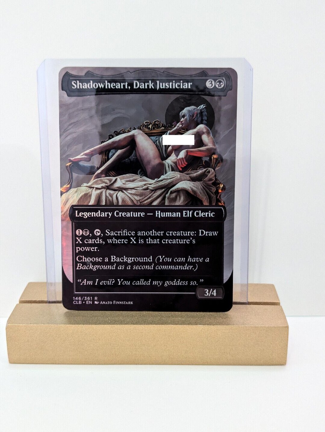 Shadowheart MTG Proxy | Custom Foil Magic Card | Baldur’s Gate 3 Cleric ...