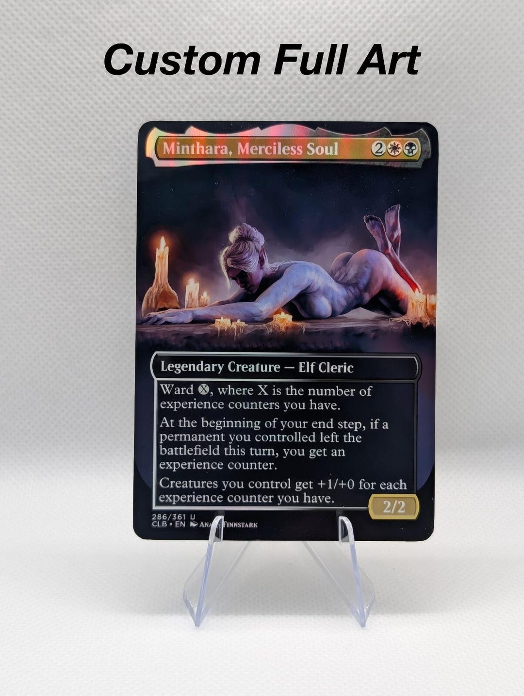 Minthara MTG Proxy | Custom Foil Magic Card | D&D Baldur’s Gate ...