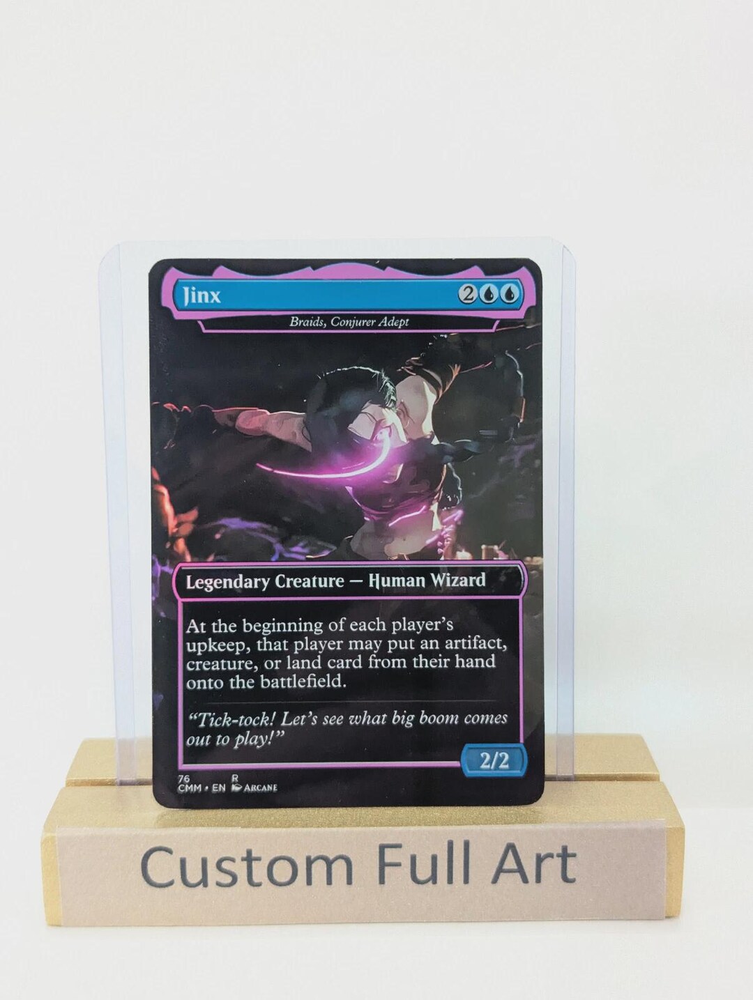 Jinx (arcane) V2 – Braids, Conjurer Adept Retheme | Full Art Custom ...