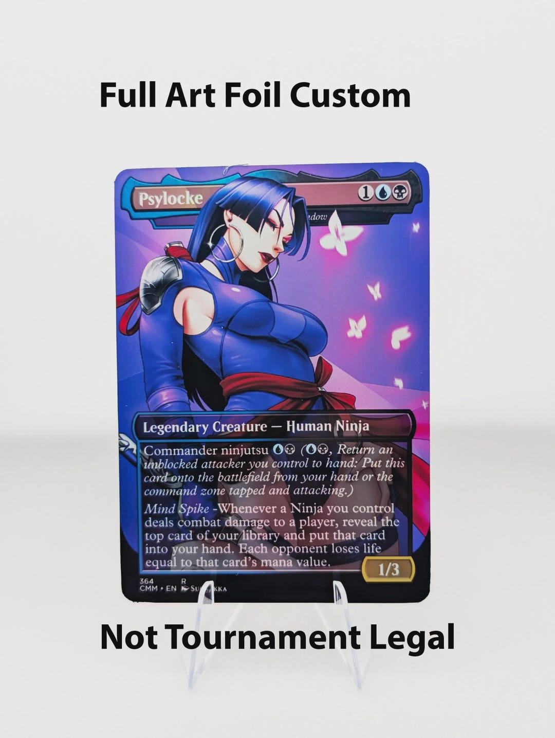 Psylocke – MTG Custom Foil | Yuriko, the Tiger’s Shadow Retheme | Full ...