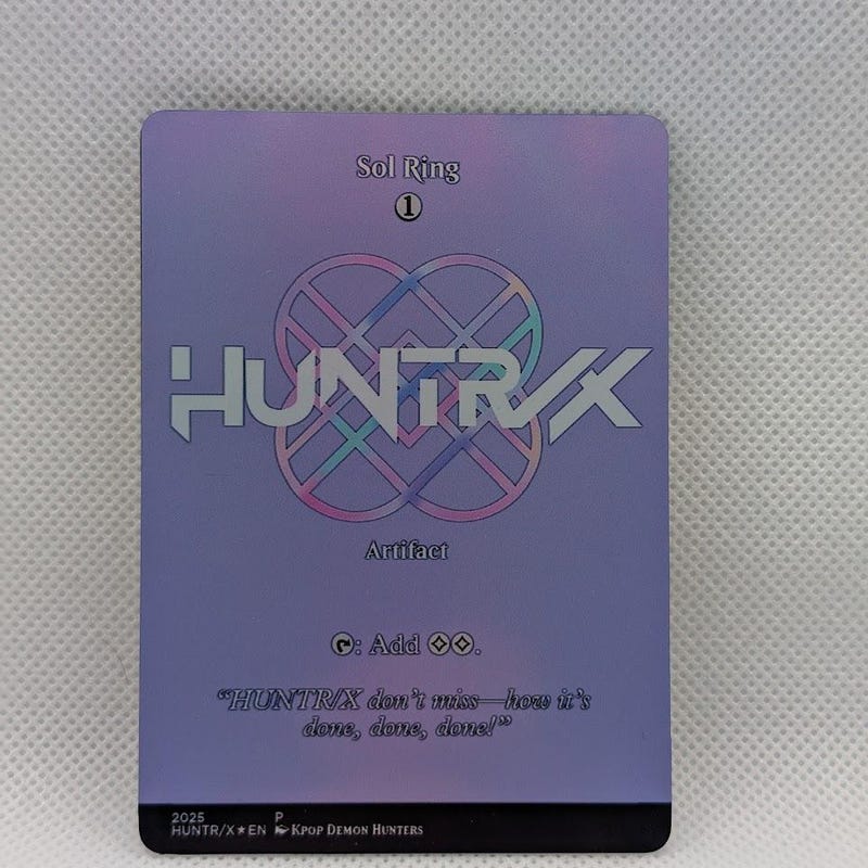 Kpop Demon Hunter Mtg - Etsy